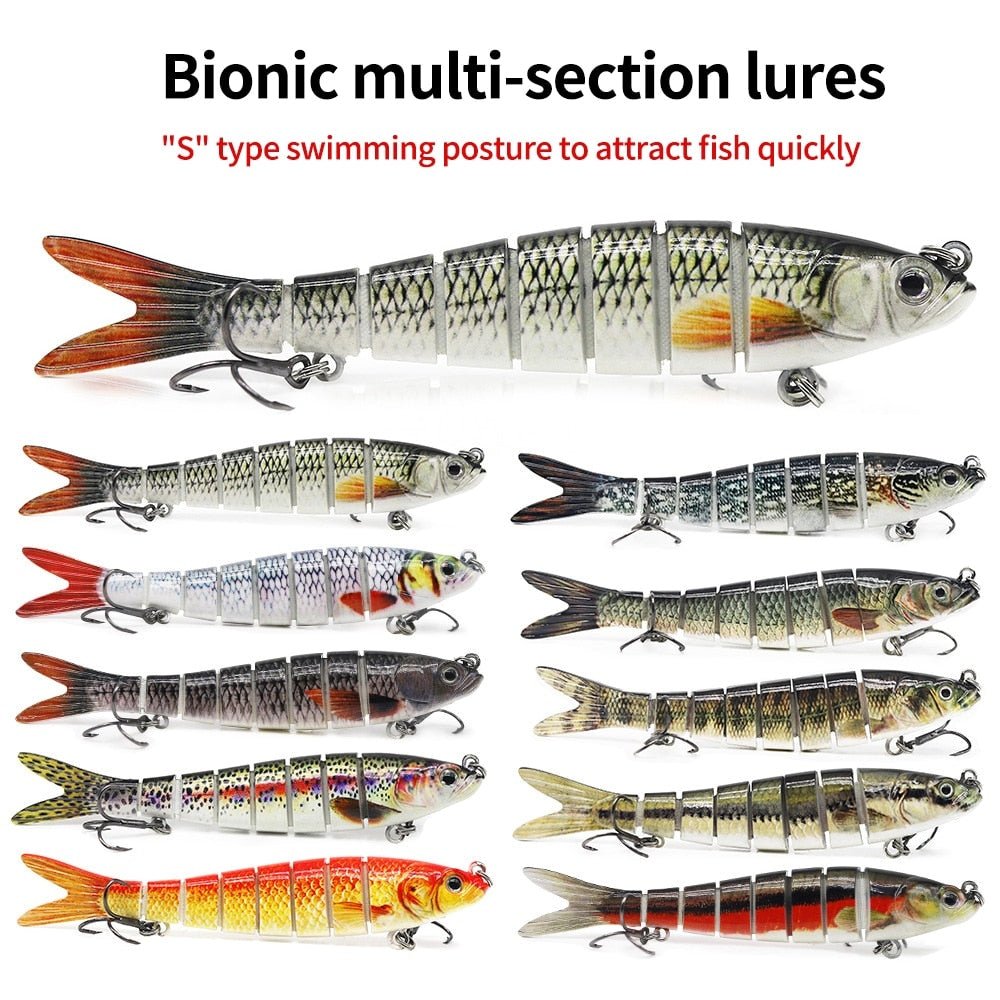 Luya Aas Bionisch verbonden gebroken gelede Hard aas - 13.5cm/26g - Vi ...